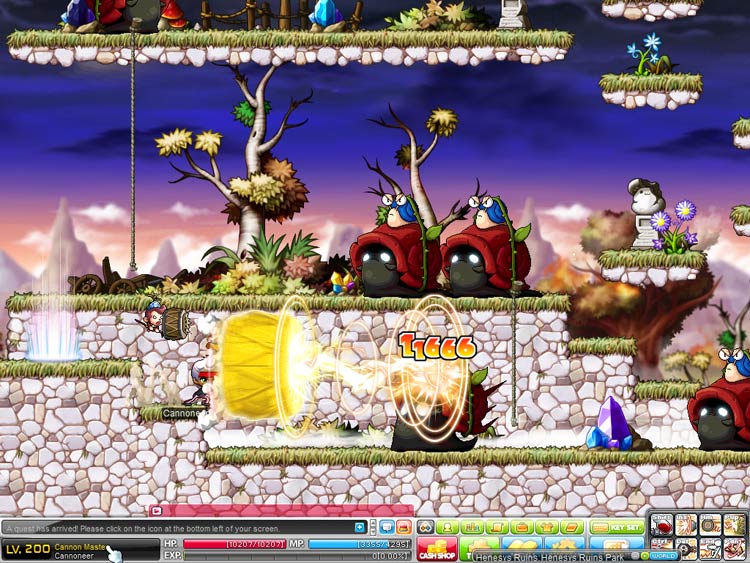 MapleStory Legends Cannoneer