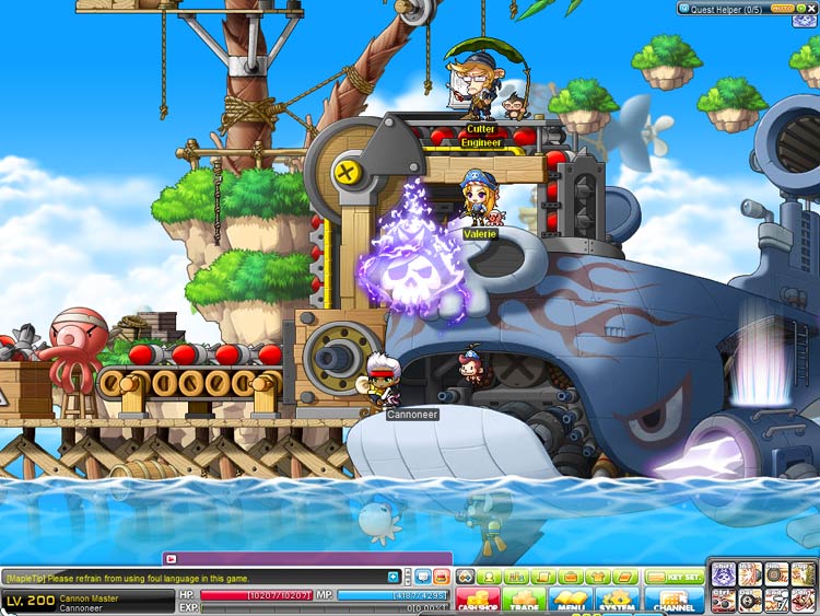 MapleStory Legends Cannoneer